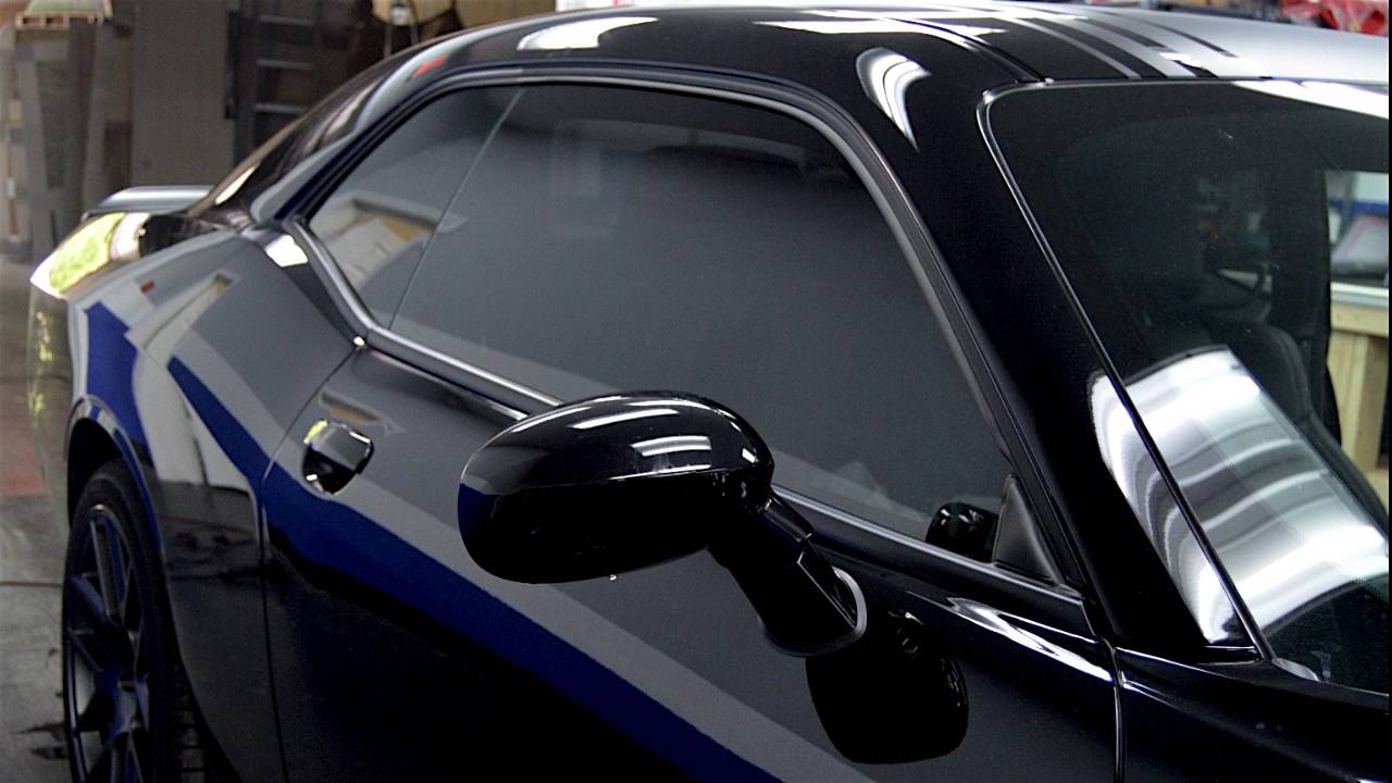 (631) 250-9211 - Smithtown Window Tinting - 2016 Dodge Challenger - YouTube