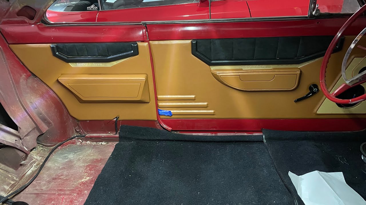1966 Chevy Nova part 4….interior panels done! - YouTube