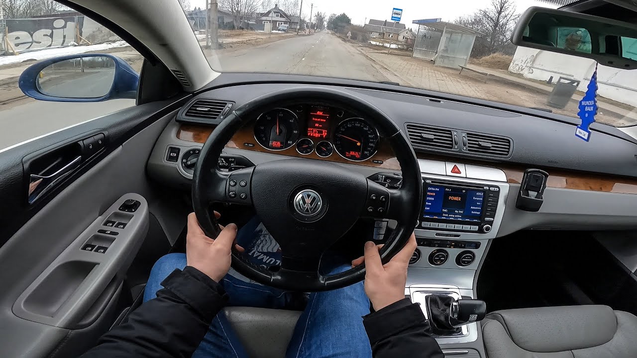 VW Passat B6 2007 2.0tdi 125kw 2K 60fps POV Test Trive @DRIVEWAVE1 ...