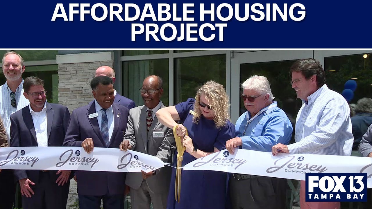 Affordable housing project opens in Winter Haven - YouTube