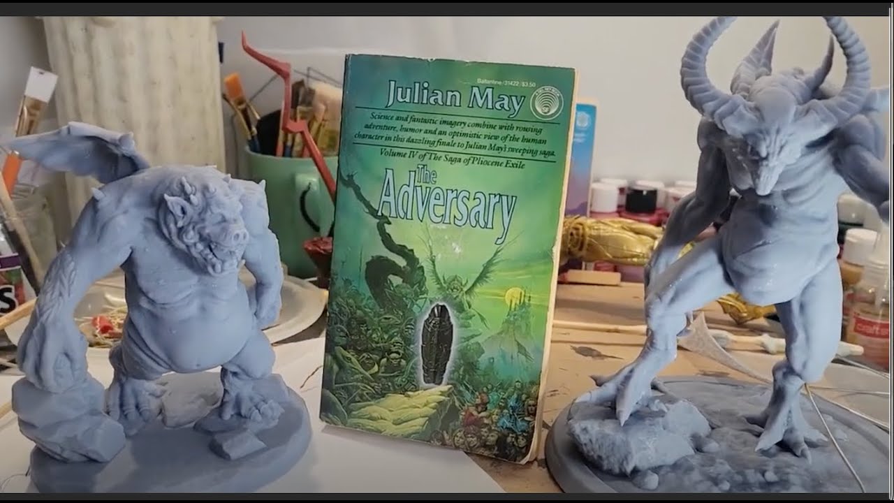 pt1. FIRVULAG & HOWLERS / The Many-Colored Land 3D Model Painting ...