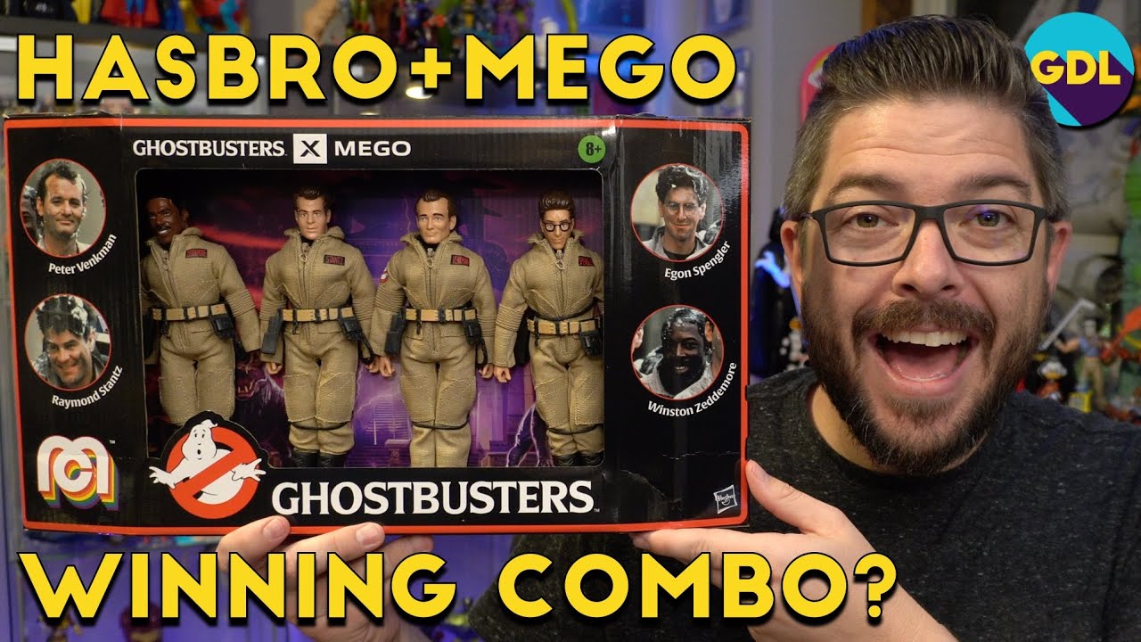 Hasbro X Mego Ghostbusters Crossover! - YouTube