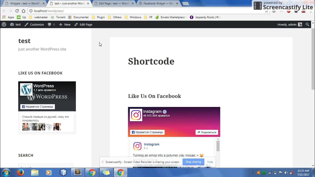 How to add a Facebook Page widget to WordPress - 2020 - YouTube
