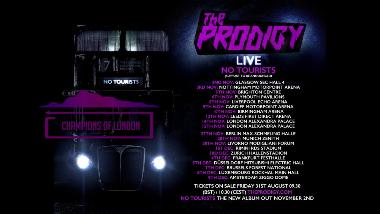 The Prodigy - Champions Of London (Audio) - YouTube