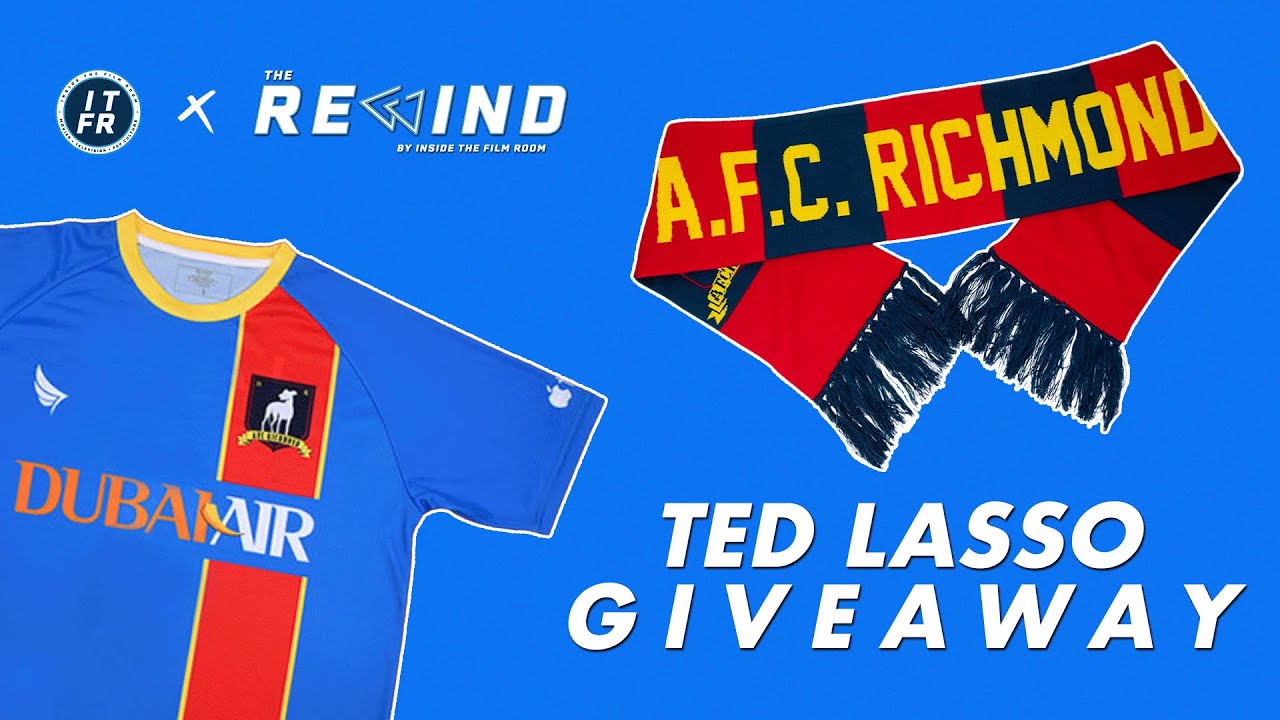 GIVEAWAY: "Ted Lasso" AFC Richmond Jersey and Scarf! - YouTube