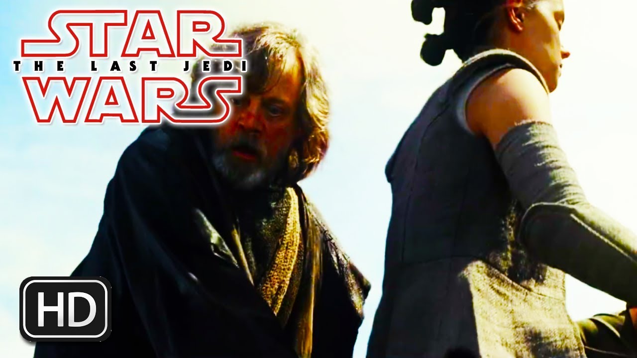 Star Wars The Last Jedi Luke and Rey Jedi Training Scene Explained ...