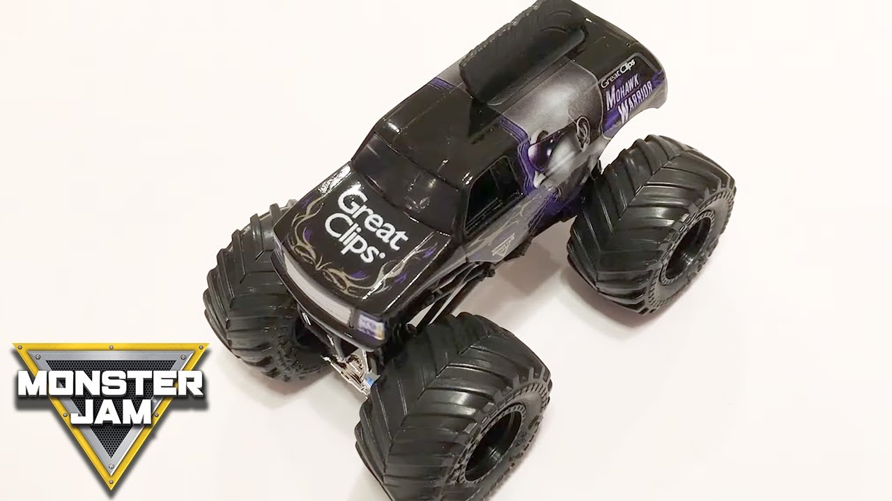 Monster Jam: Conductores Contra Jugetes - Great Clips Mohawk Warrior 🏁 ...