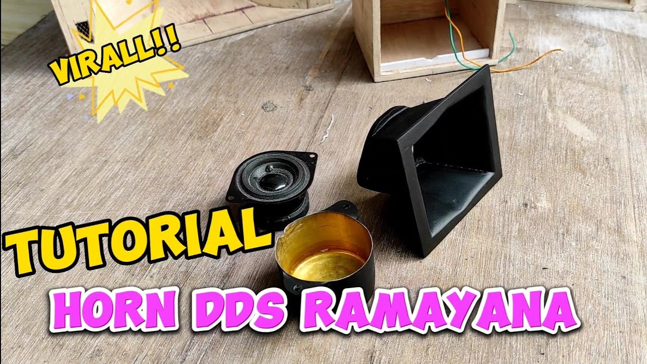 cara membuat horn middle ramayana, horn dds - YouTube