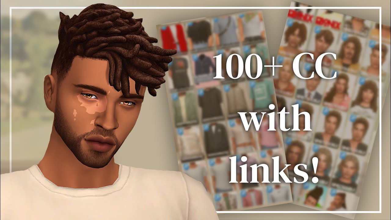 Favorite Male Custom Content with Links! | Maxis Match + Alpha | Sims 4 ...