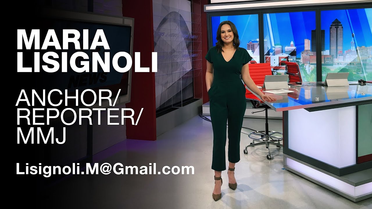 Maria Lisignoli Anchor Reel 2020 - YouTube