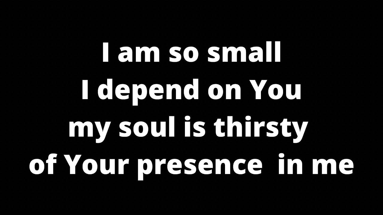 MOULD ME (I AM SO SMALL) - UCKG songs with lyrics - YouTube
