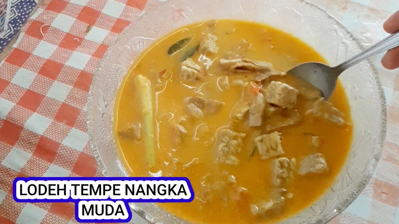 Tempe Rasa Ayam Bila Di Masak Dengan Nangka Muda Dheasahid9208 Youtube