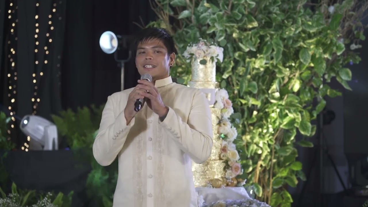 ARMAN FERRER sings THE PROMISE at the HIDILYN-JULIUS WEDDING. - YouTube