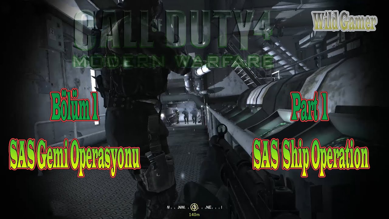 Call of Duty : Modern Warfare Bölüm 1 SAS Gemi Operasyonu l SAS Part 1 ...