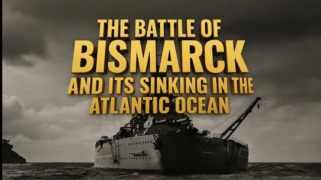 THE BATTLE OF BISMARCK AND ITS SINKING IN THE ATLANTIC OCEAN - YouTube