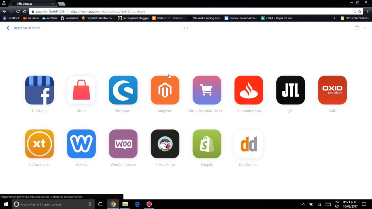 Plataforma Payever - e-Commerce CIOT - YouTube
