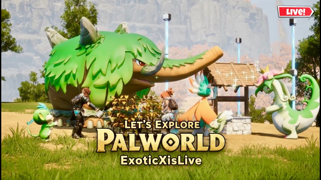 🔴 PALWORLD Day 4 — Let’s Explore More Biomes & Capture Stronger Pals ...