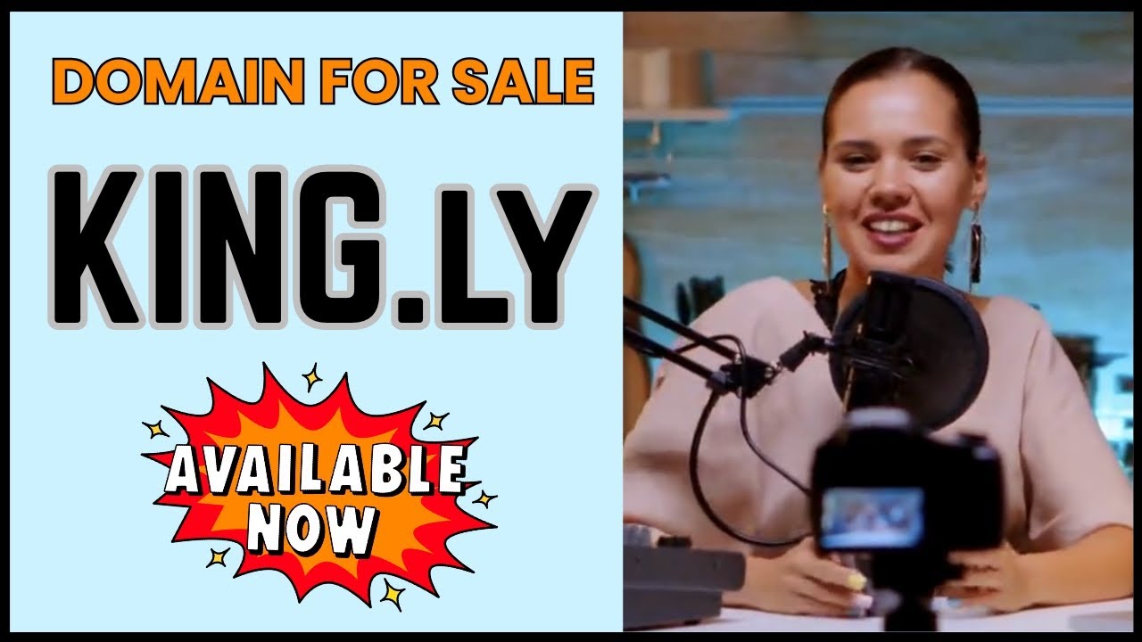 KING.ly Domain for Sale | One-Word 4 Letter Domain Name. - YouTube