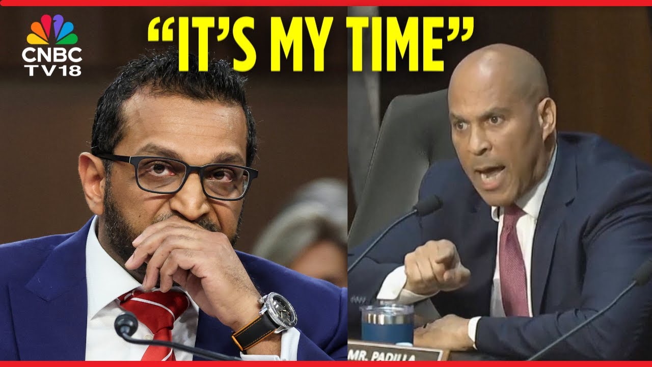 "I Am Not Afraid of You" - Senator Cory Booker and Kash Patel Start ...