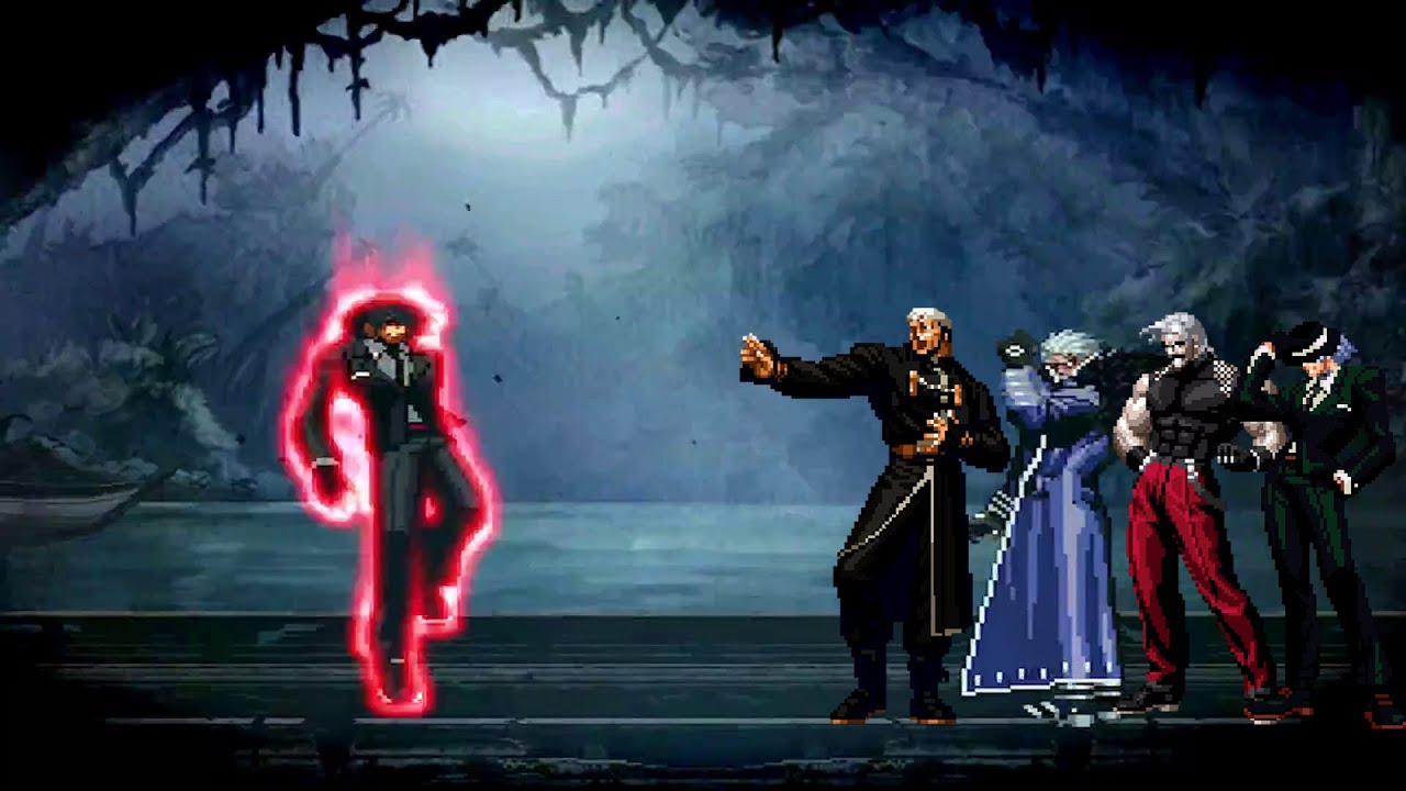 [KOF Mugen] Kulou vs Bosses Team - YouTube