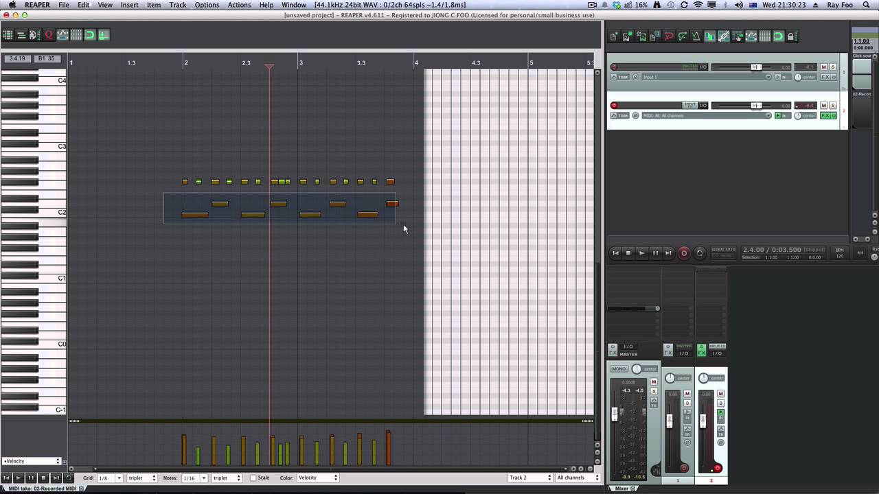 Reaper - TX16WX Sampler 3 MIDI Quantising - YouTube
