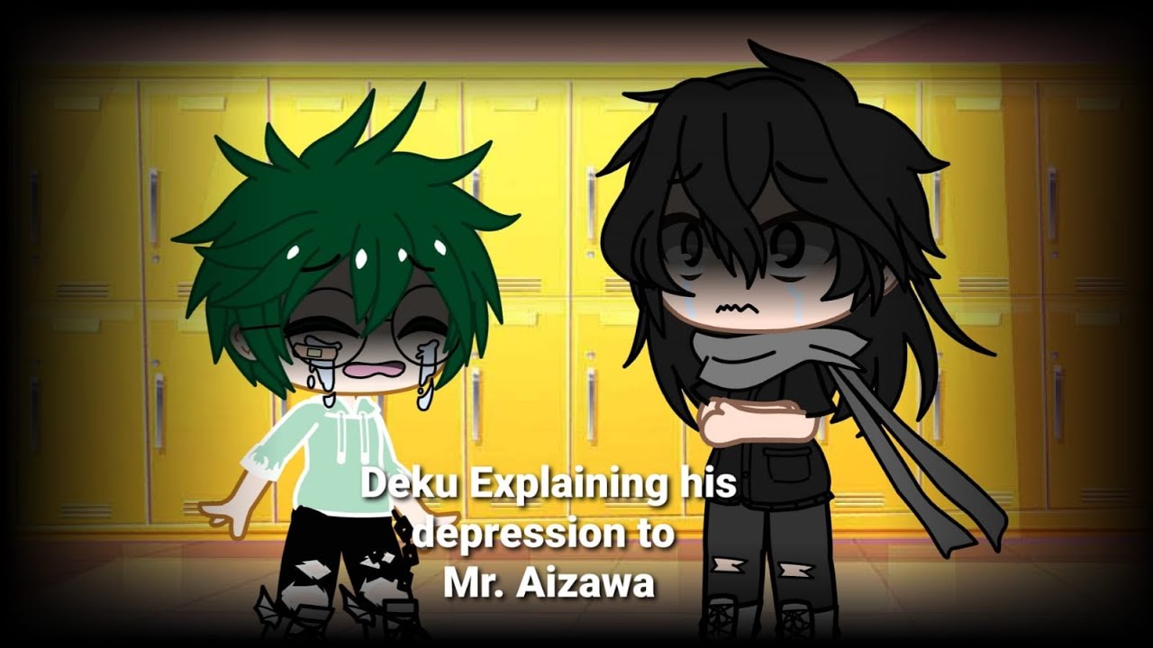 Deku explaining his depression to Mr. Aizawa || Bnha/Mha || GCMV ...