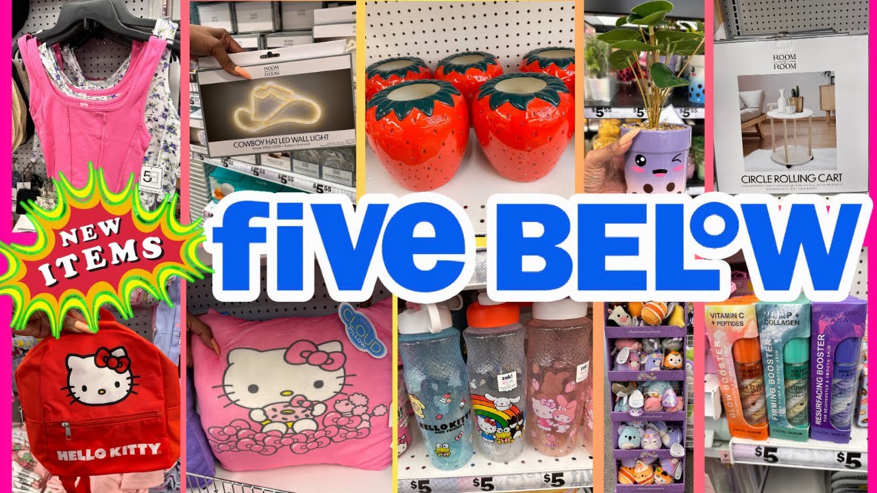 Five Below Shop W/Me💖🏃🏽‍♀️New at Five Below💖🏃🏽‍♀️NEW 5 Below Finds| 5 ...