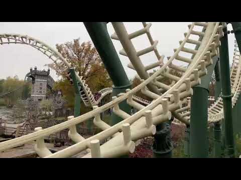 In de Python 🐍 achtbaan Efteling. 19 november 2022 - YouTube