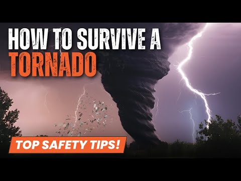 🌪️ Tornado Safety Tips: What to Do Before, During, and After! 🛡️ ...