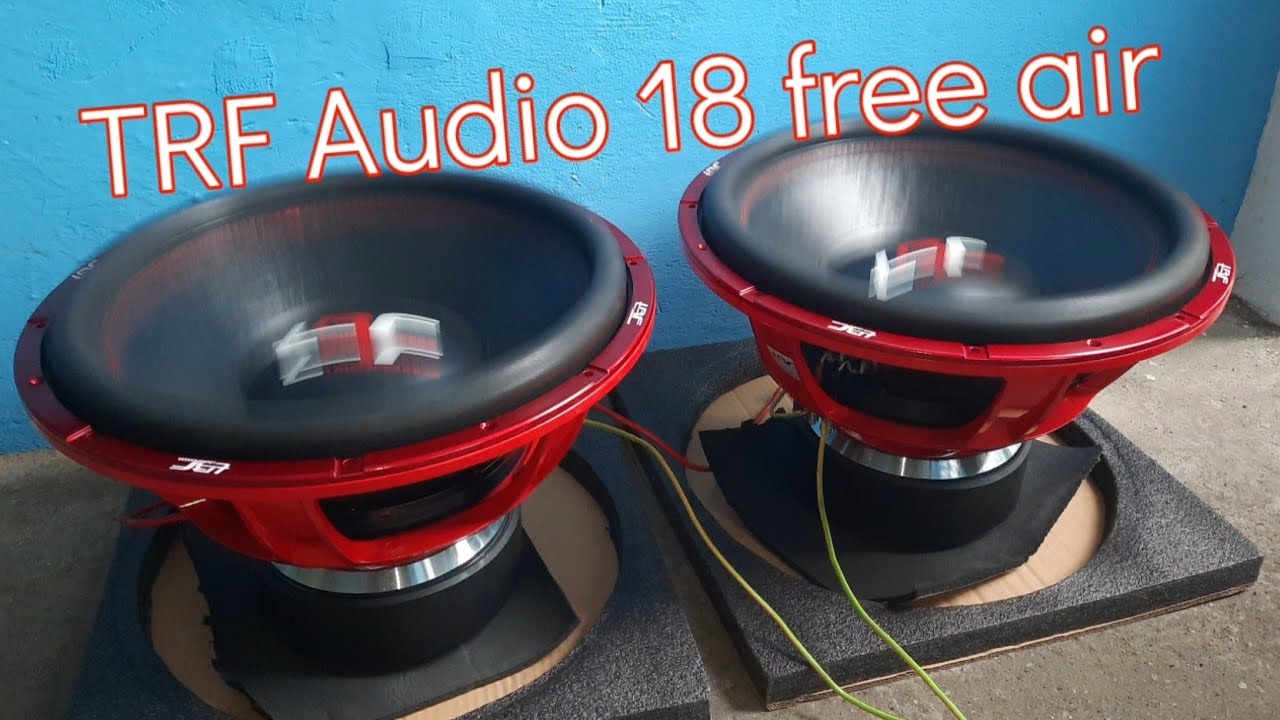 LupoTRF#01 - first free air test new subs TRF Audio 1830. - YouTube
