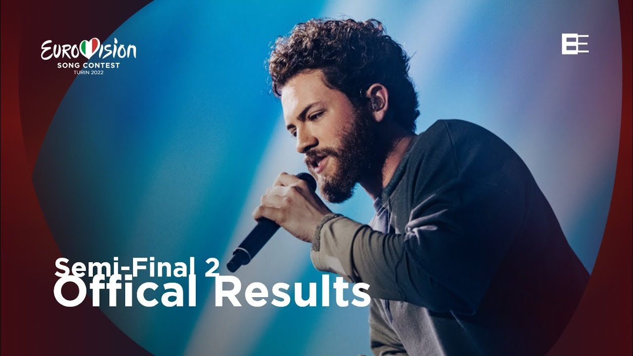 Eurovision 2022: Semi Final 2 - Full Official Results - YouTube