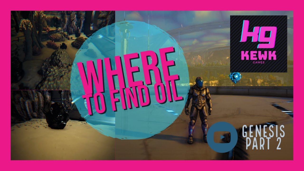 Where To Find OIL Ark Genesis Part 2 - YouTube