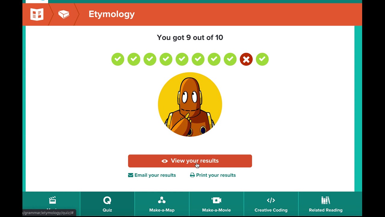 How to Complete Brainpop Assignments Online - YouTube
