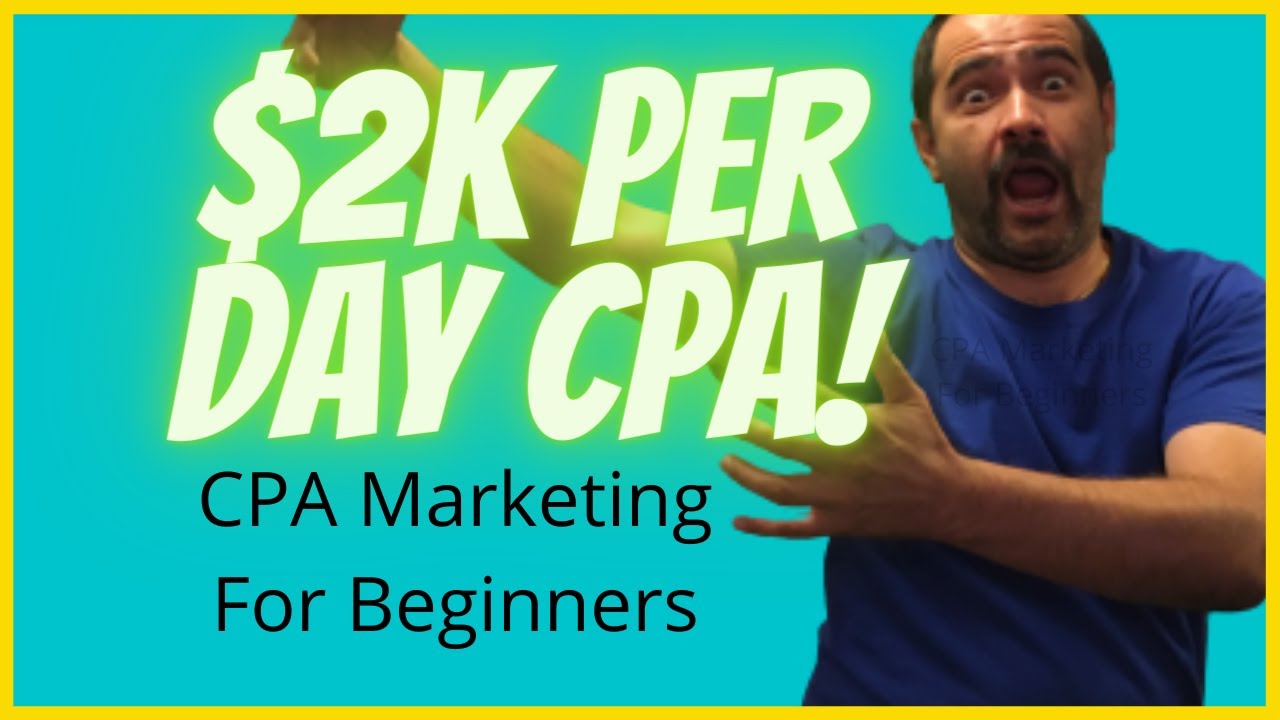 CPA Marketing For Beginners CPA Dash Is Boss - YouTube