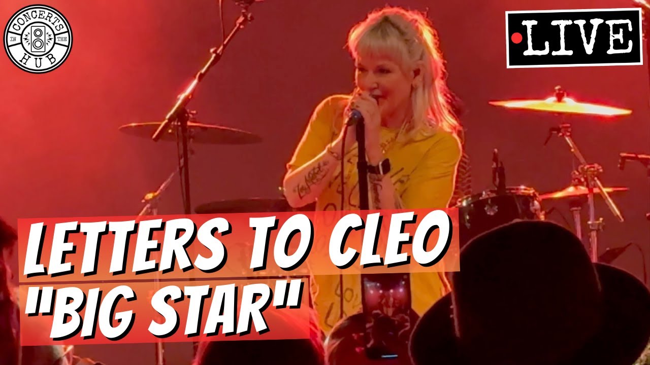 Letters to Cleo "Big Star" LIVE - YouTube