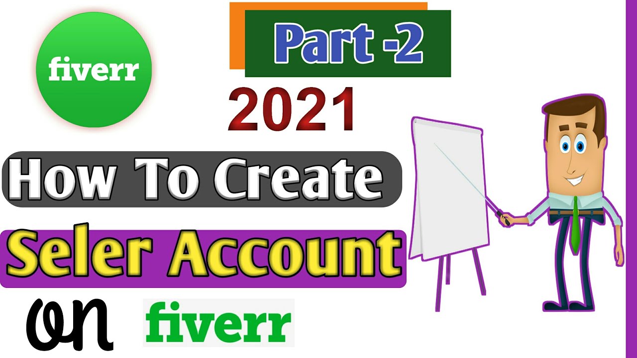 🔴 How To Create Seller Profile On Fiverr || Fiverr account create ...