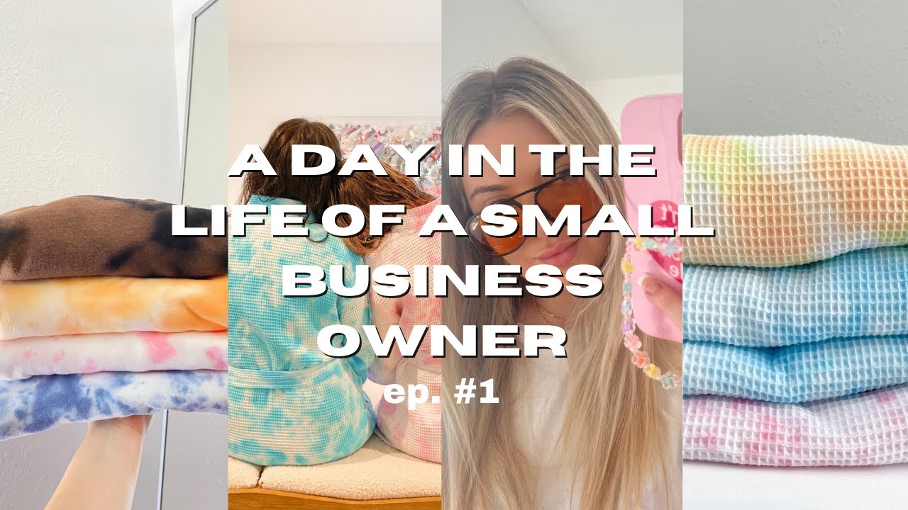 Day In The Life Of A Small Business Owner + First Youtube Video | ep ...