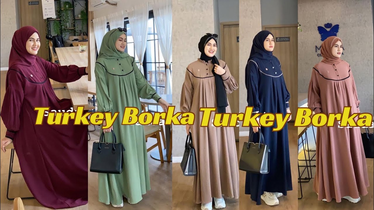 Brand New Borka with Hijab | Turkey Designer Borka Collection | Letest ...