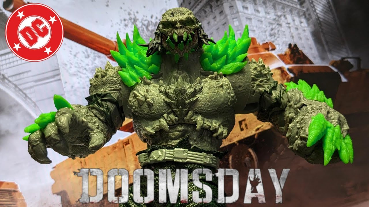 Kryptonite Doomsday Unboxing & Review of the DC Multiverse Action ...