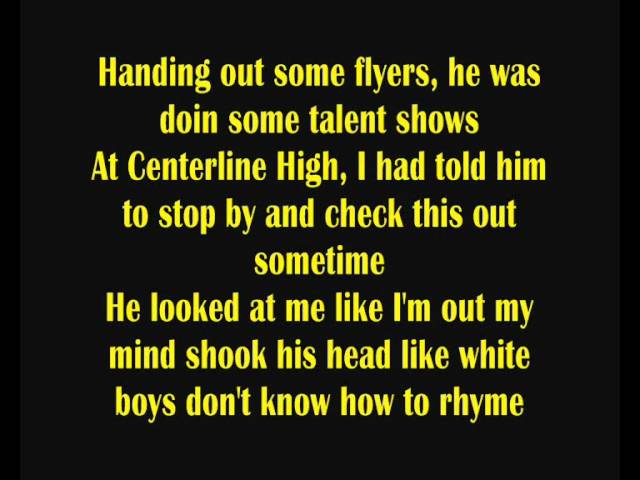 Yellow Brick Road by Eminem - Samples, Covers and Remixes | WhoSampled