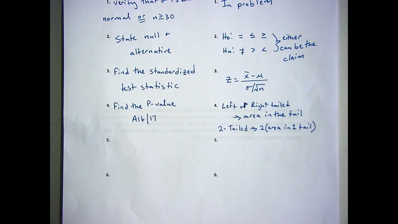 AP Statistics 3/22 (Part 1) - YouTube