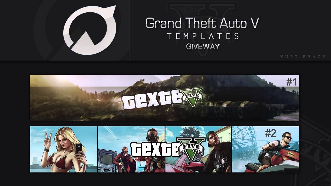 GIVEAWAY | GTA V Banner Pack - YouTube