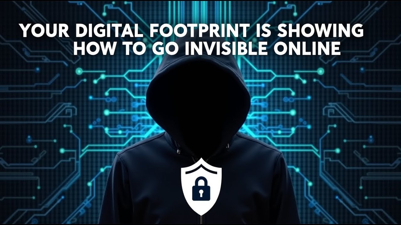 Your Digital Footprint is Showing: How to Go Invisible Online - YouTube