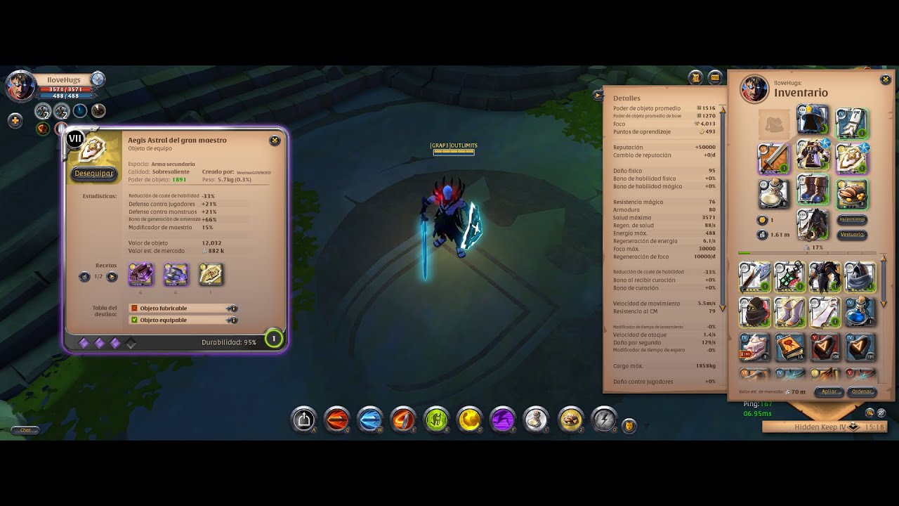 PERFECIONANDO LA BUILD DE SOLO GRUPAL ¡ CAPA AVALONIANA, AEGIS + ESPADA ...