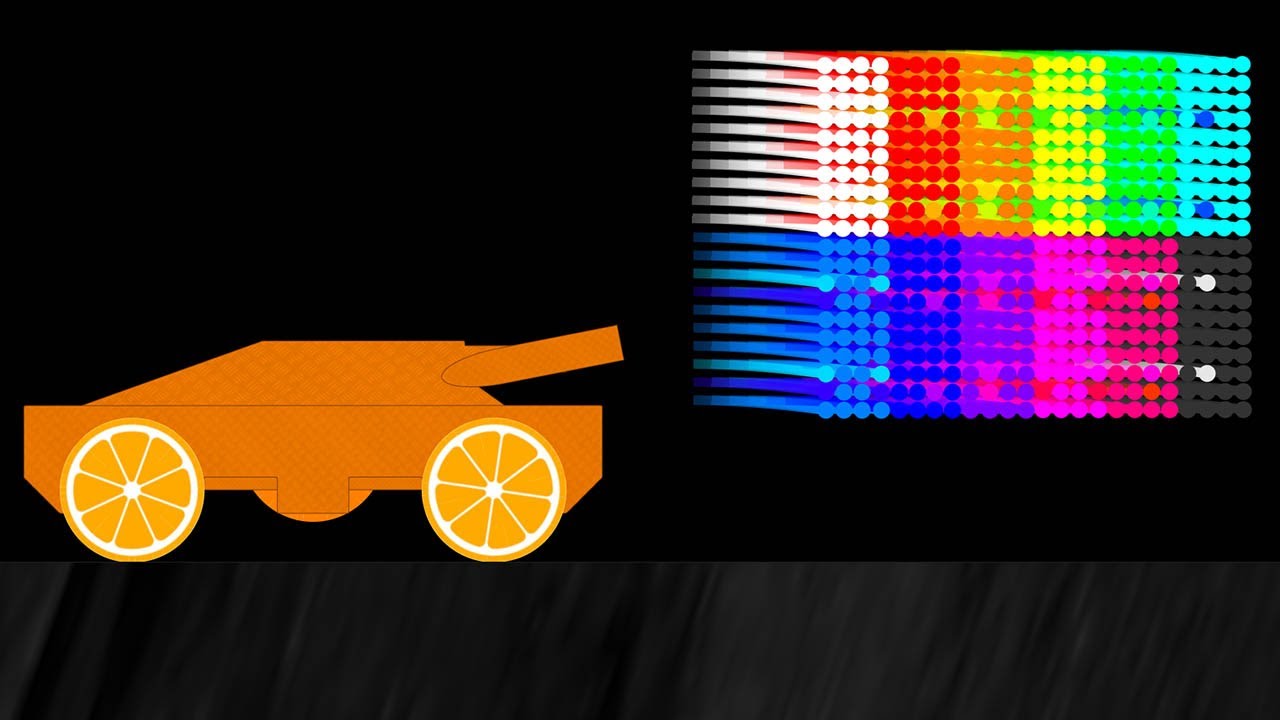 Escape Tank Mikan + 456 Marble Race in Algodoo - YouTube