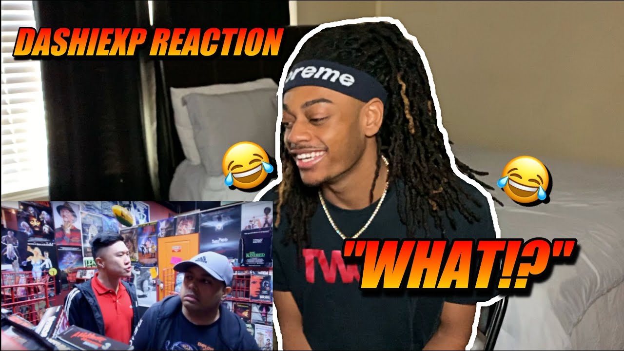 Dashiexp GHETTO VIDEO STORE! Reaction **Funny Reaction** - YouTube