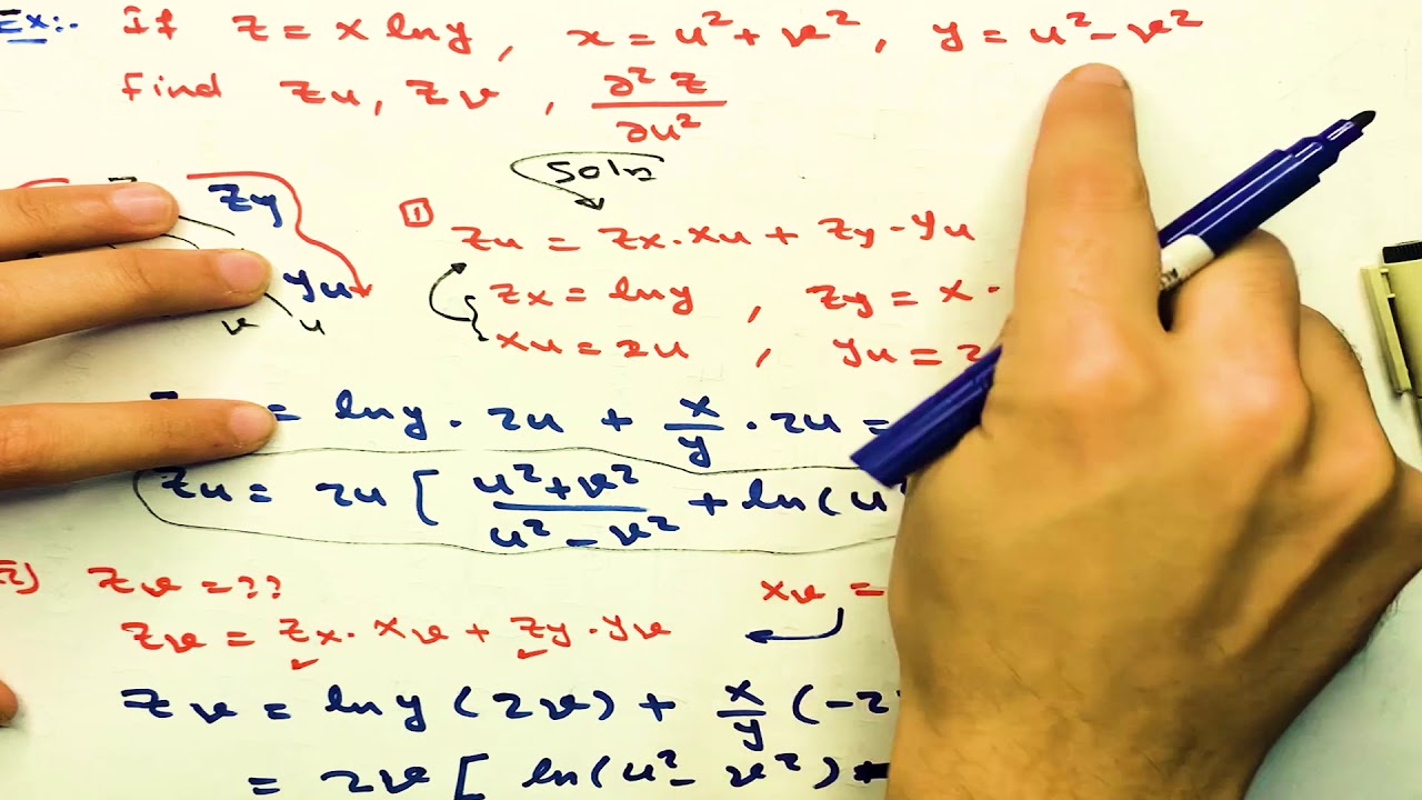 12- Multivariable Calculus | Chain Rule - Examples (Part-02). - YouTube