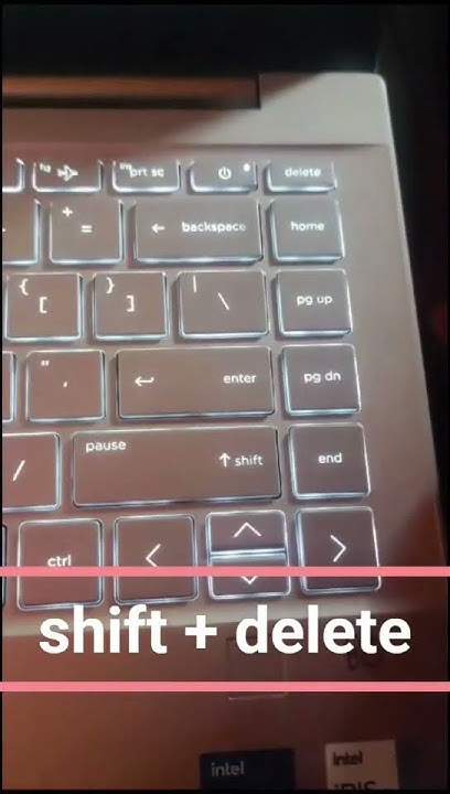 permanent delete shortcut key laptop/pc #shorts#youtubeshorts #trending - YouTube