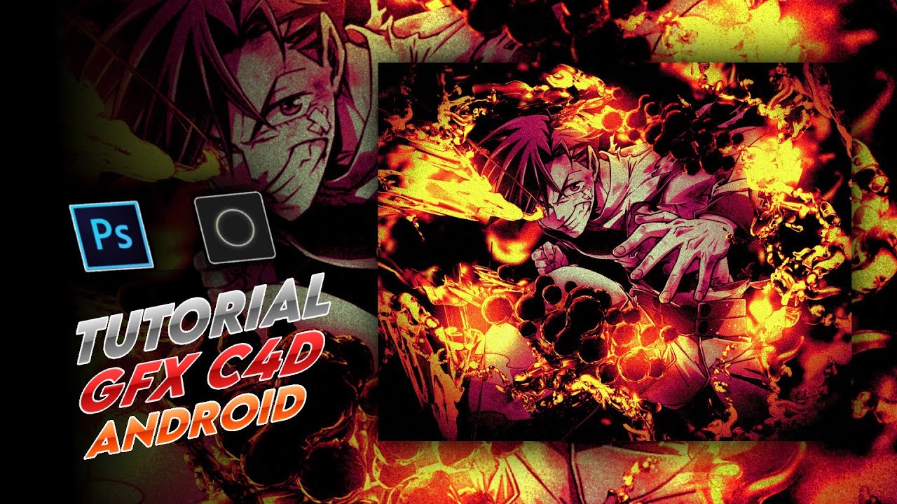 TUTORIAL GFX C4D | TUTORIAL PHOTOSHOP TOUCH - YouTube