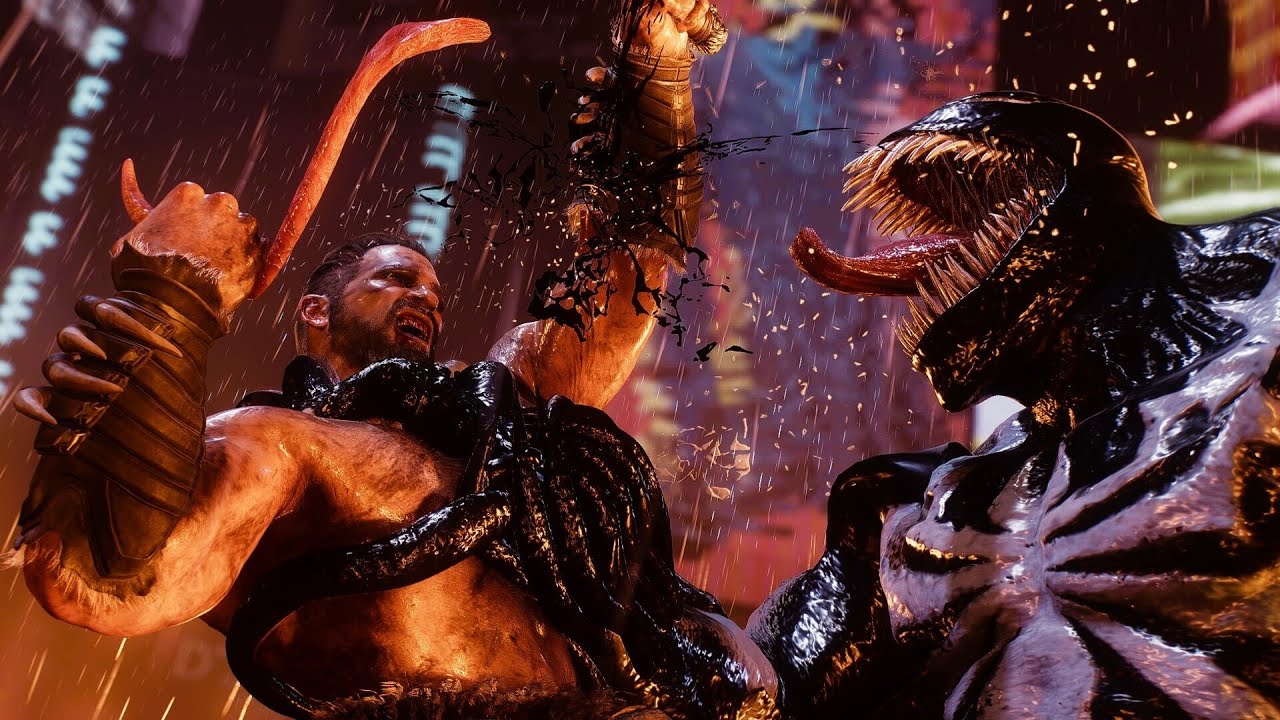 Venom vs Kraven The Hunter Epic Boss Fight I Marvel's Spider-Man 2 (PC ...